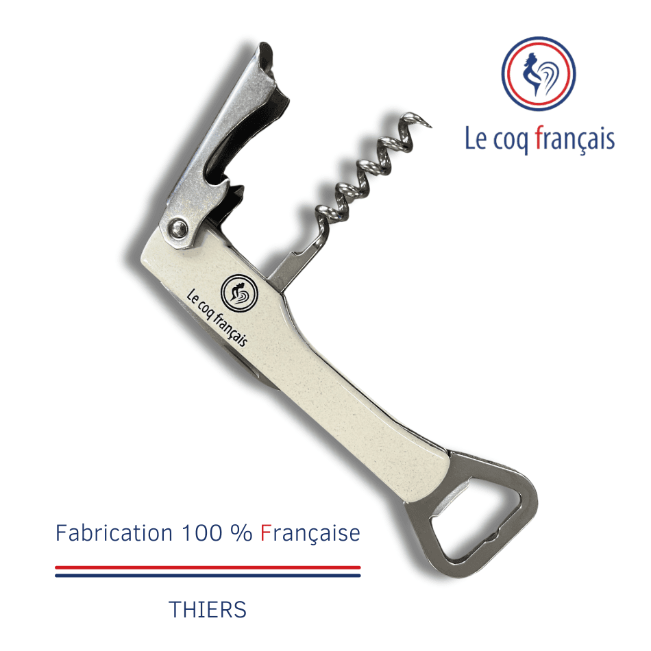 Sommelier Limonadier Paris 2024 x Le Coq Français - Blanc - Greenfib